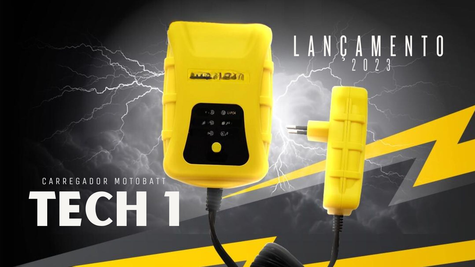 Lançamento: Motobatt Tech 1 Charger - Lojão das Baterias